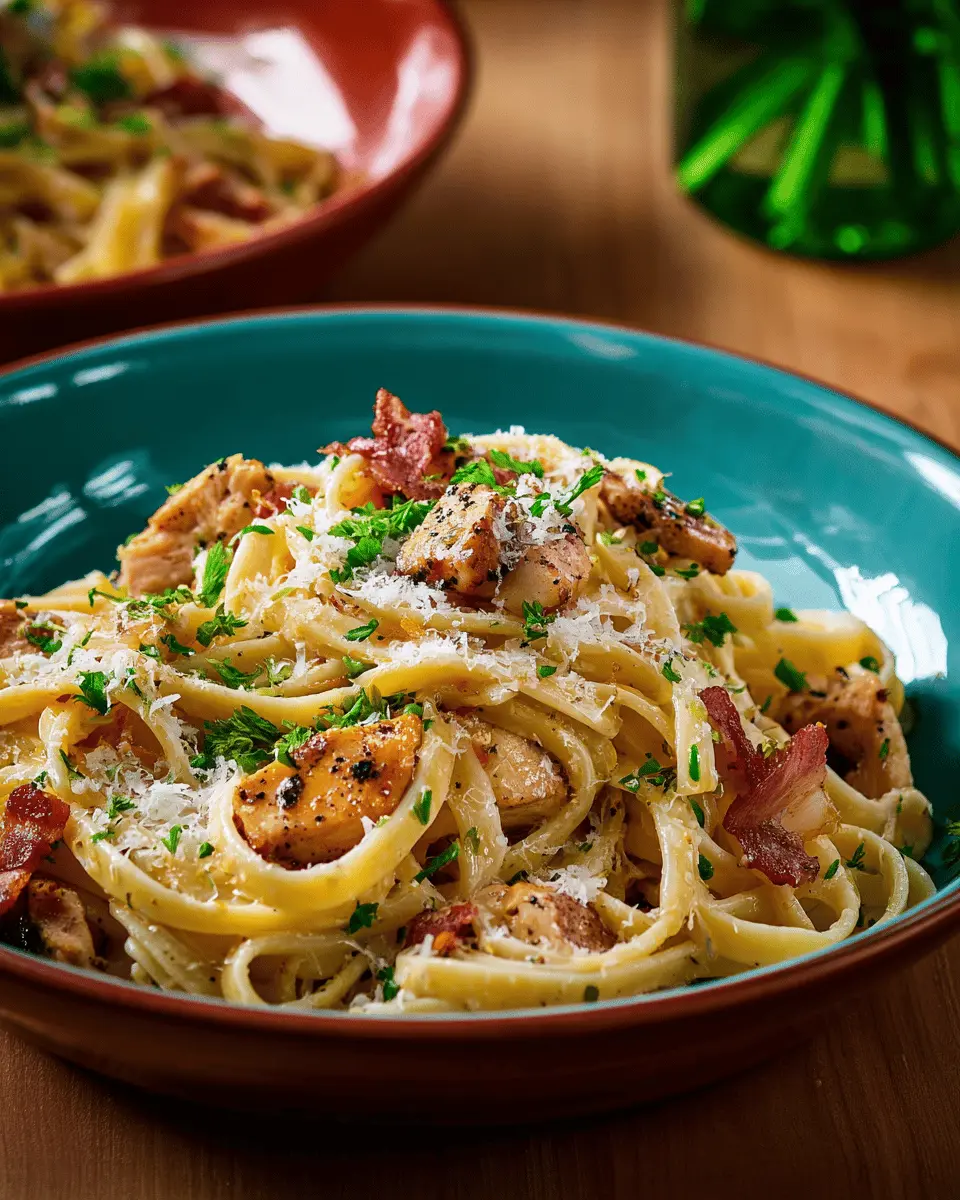 Chicken Carbonara